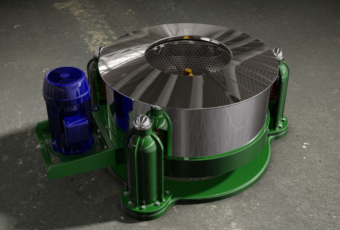 Hydro Extractor Machine for Industrial Washing free 3D model | CGTrader