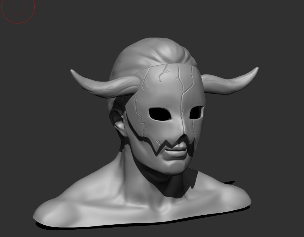 Akatsuki no yona shin ah mask cosplay 3D model 3D printable | CGTrader