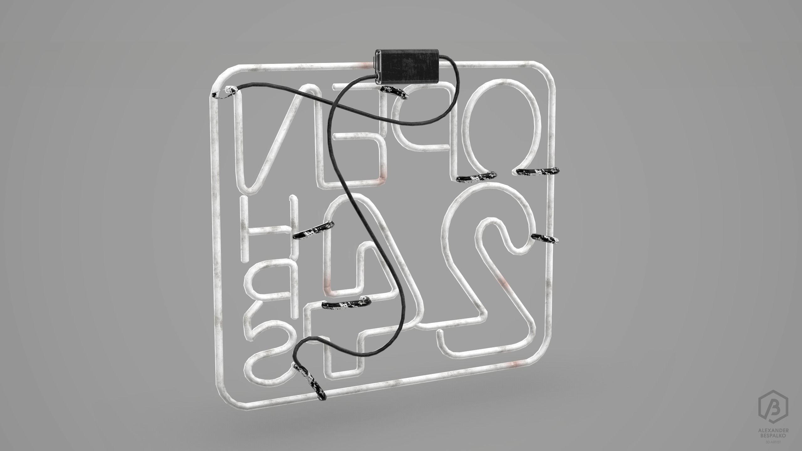 Game Ready Japanese Signs Set Sign Neon 24H free VR / AR / low-poly 3D ...