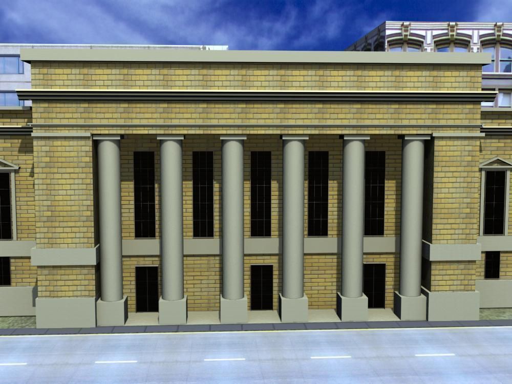 3D model Union Station VR / AR / low-poly | CGTrader