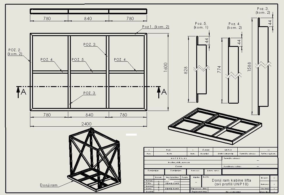 Cargo Lift Construction free 3D model | CGTrader
