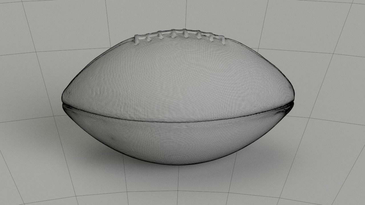 Official American NFL Football 3D model | CGTrader