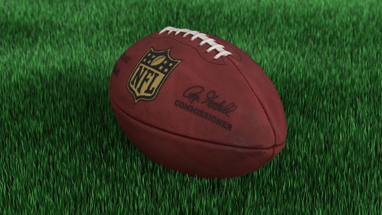 Official American NFL Football 3D model | CGTrader