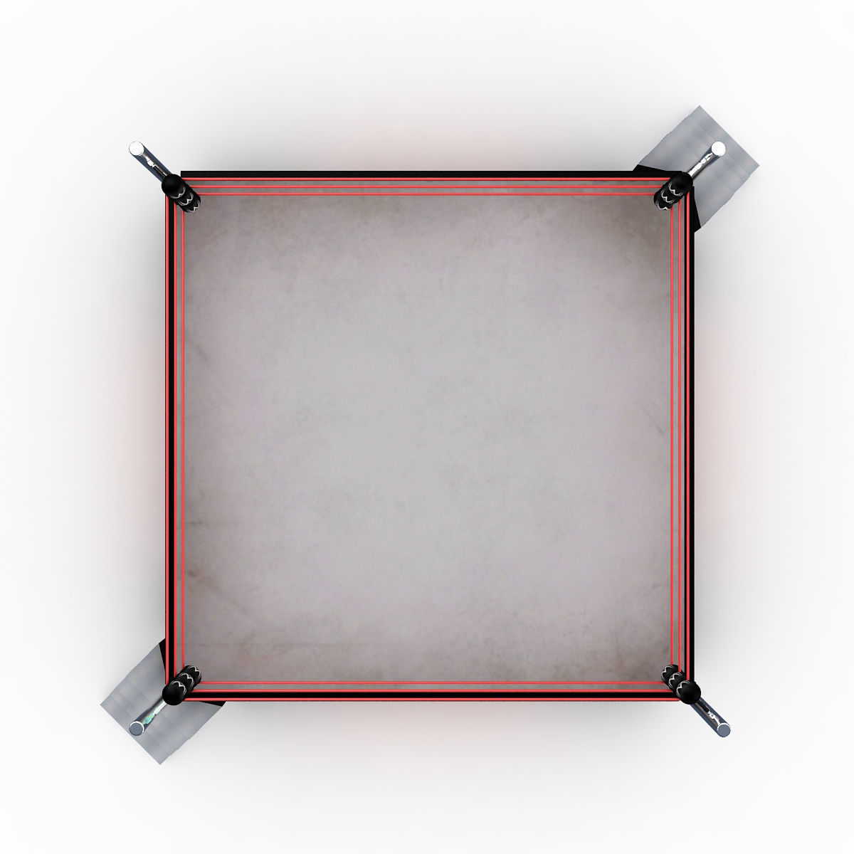 WWE Wrestling Ring 3D model | CGTrader