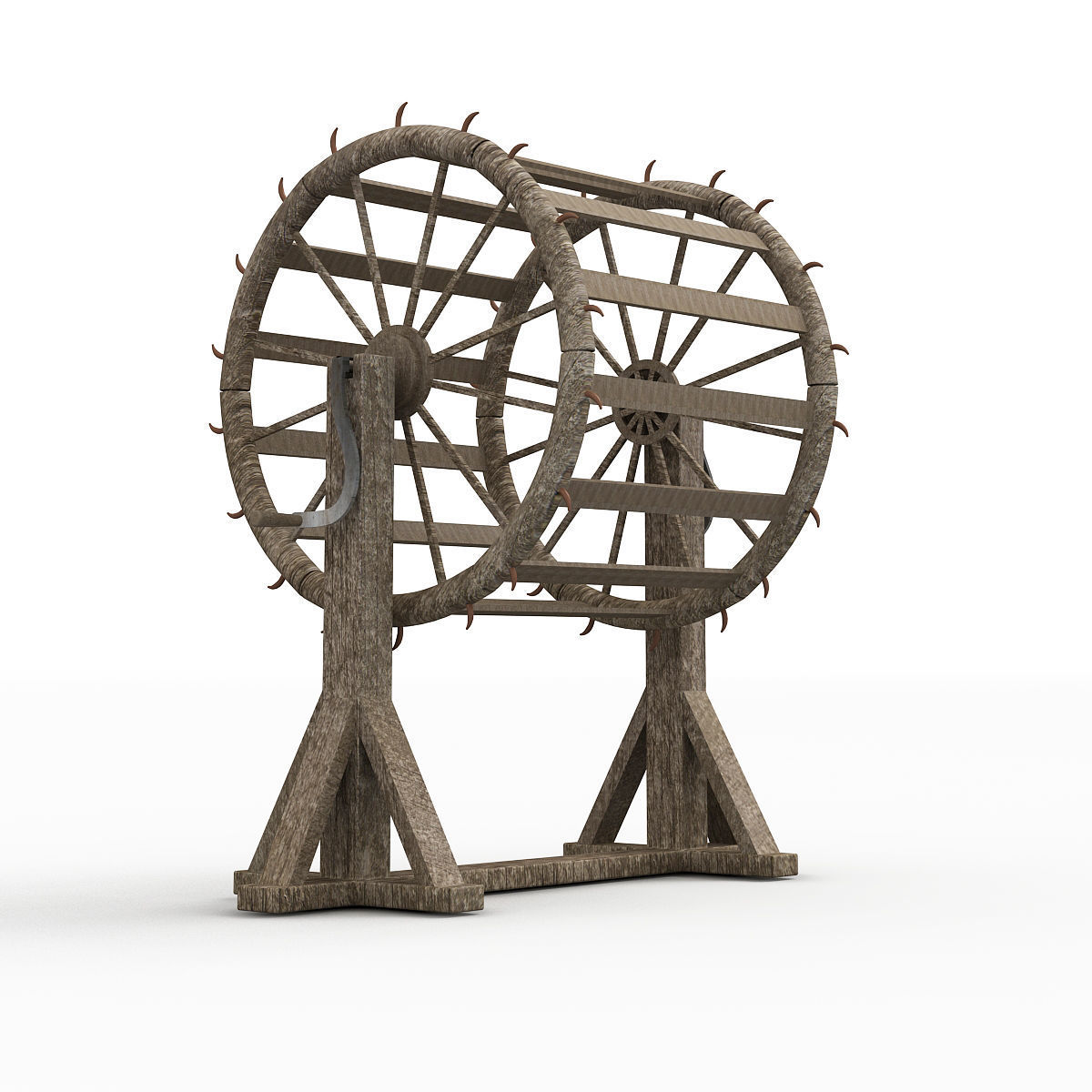 Breaking Wheel 3D model | CGTrader