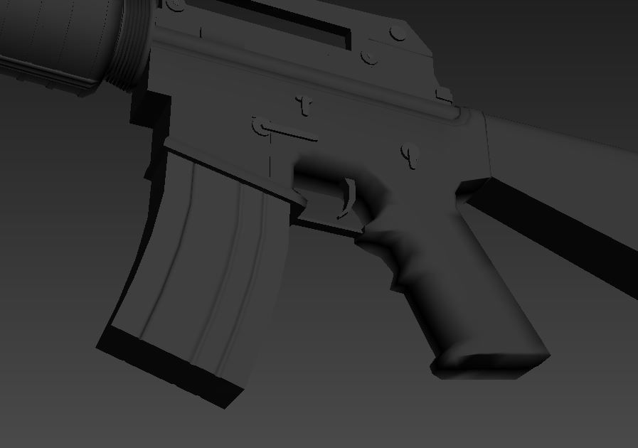 M16 Gun 3D model | CGTrader