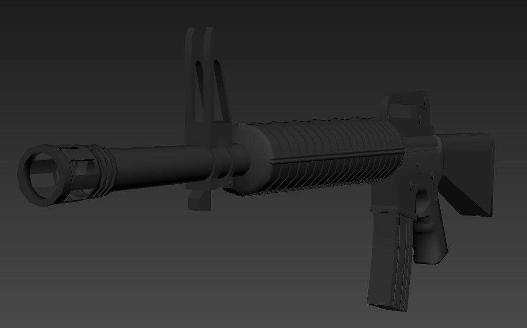 M16 Gun 3D model | CGTrader