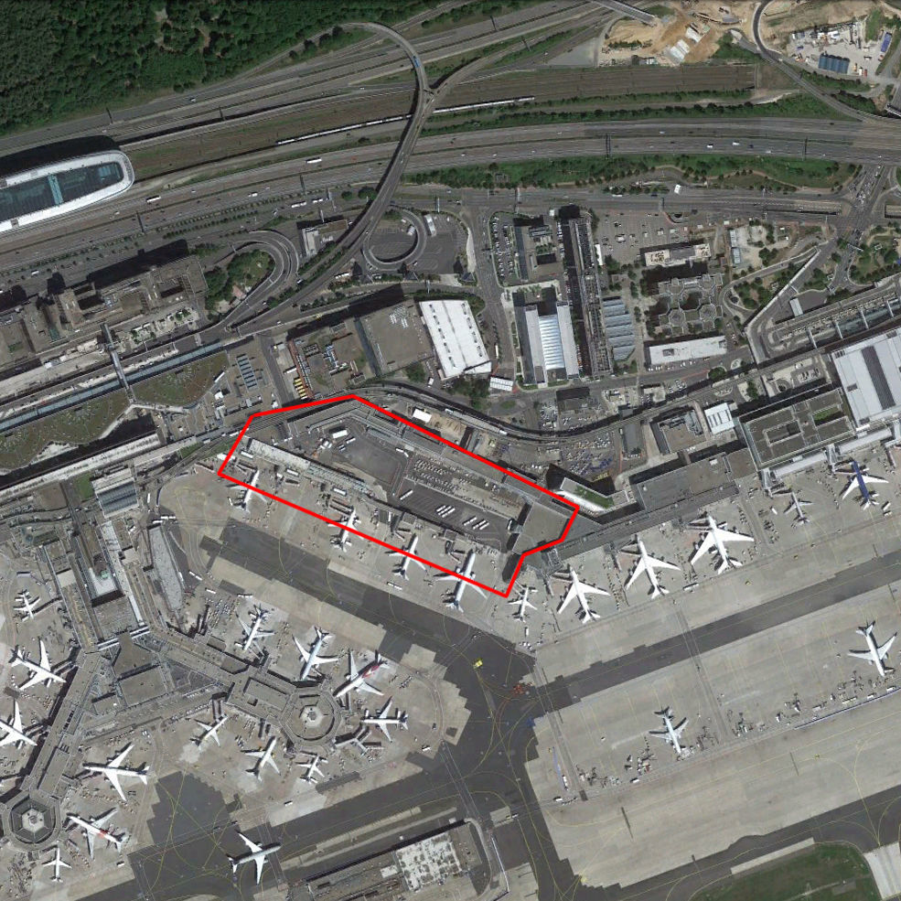 3D model EDDF Terminal 1C VR / AR / low-poly | CGTrader