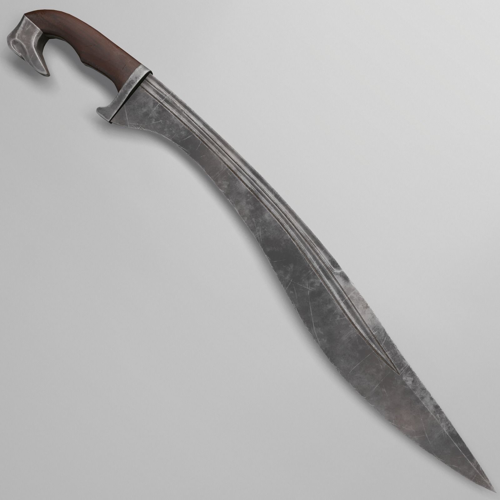 3D model Falcata sword VR / AR / low-poly | CGTrader
