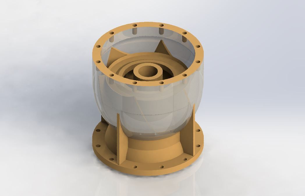 Impeller vertical pump free 3D model | CGTrader