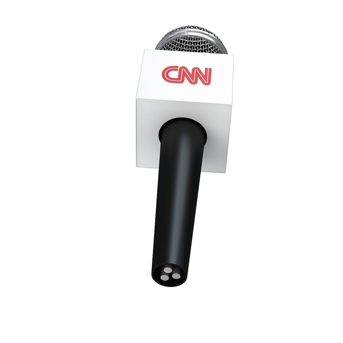 Microphone Advertising on box model 3D model | CGTrader