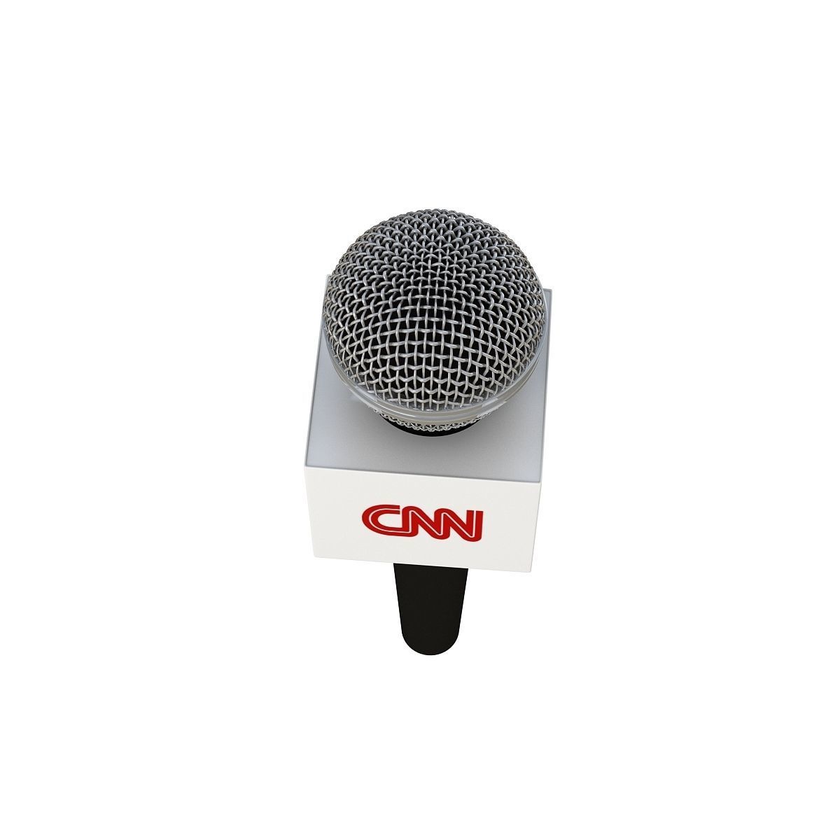Microphone Advertising on box model 3D model | CGTrader