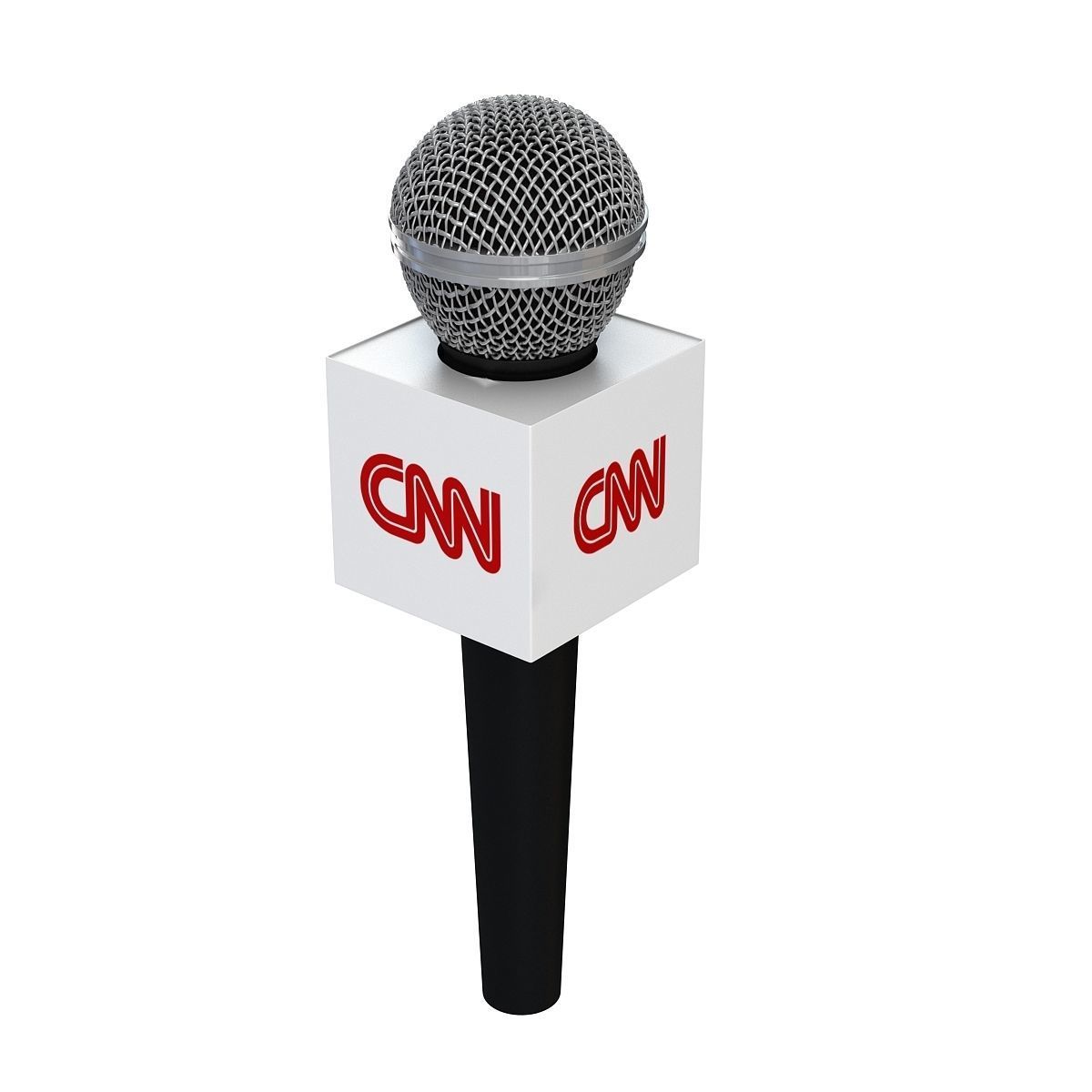 Microphone Advertising on box model 3D model | CGTrader