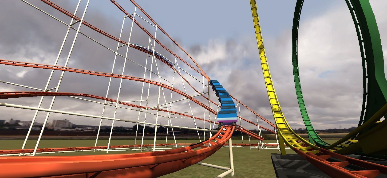 3D model Rollercoasters VR / AR / low-poly animated | CGTrader