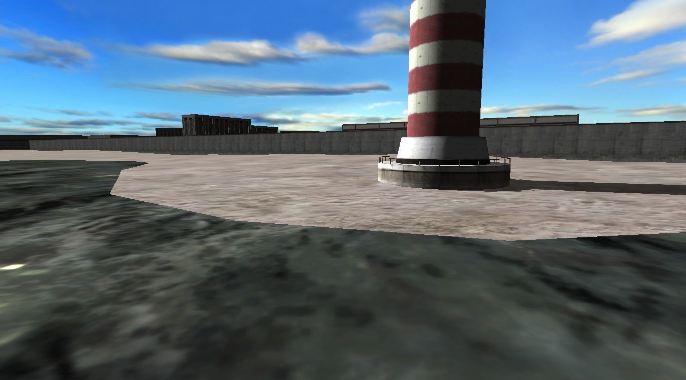 3D model Harbour terrain VR / AR / low-poly | CGTrader