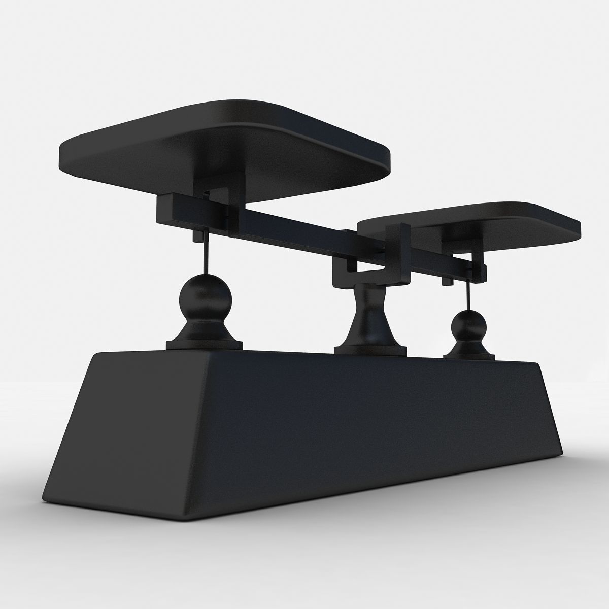 Decorative Antique Scale 3D model | CGTrader