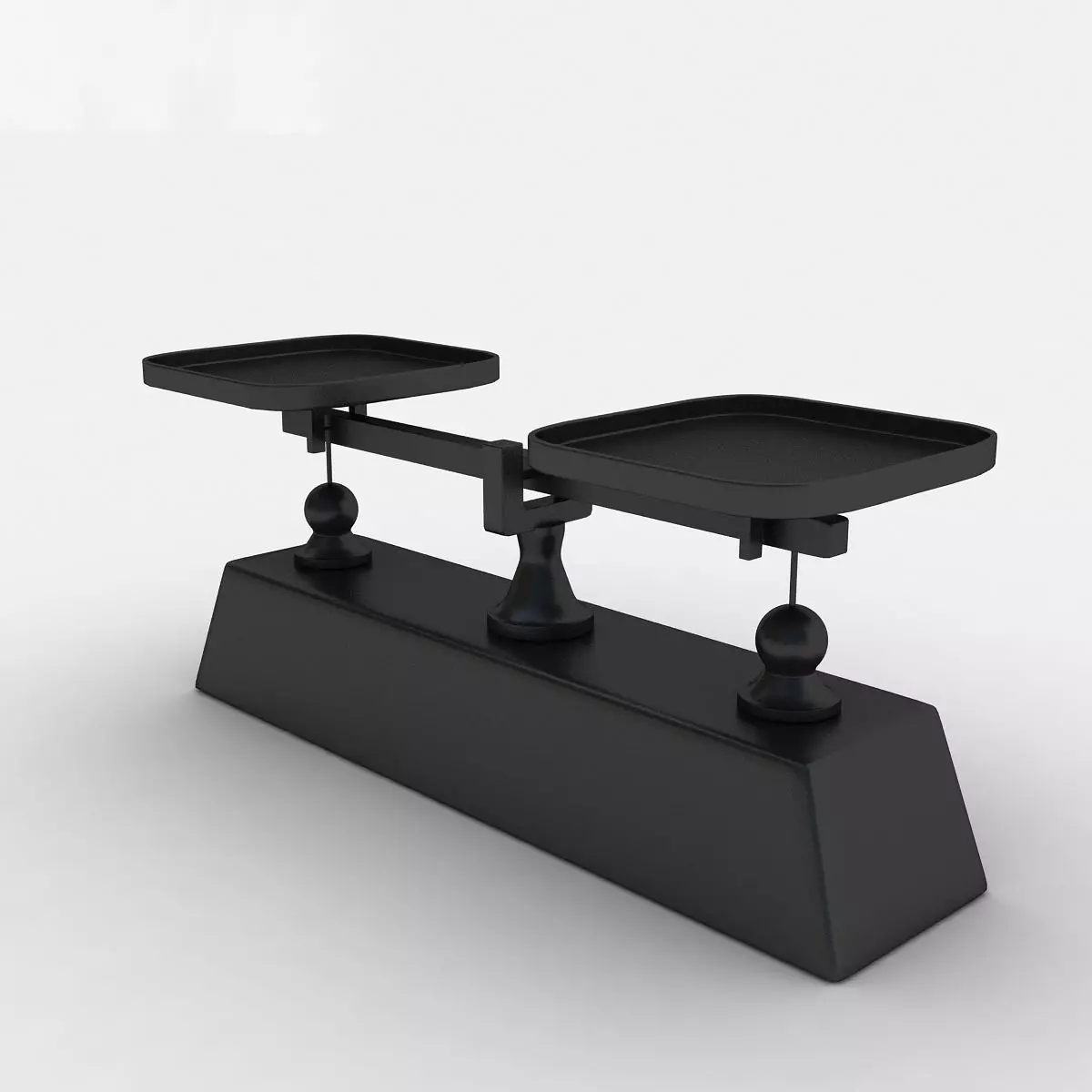 Decorative Antique Scale 3D model | CGTrader