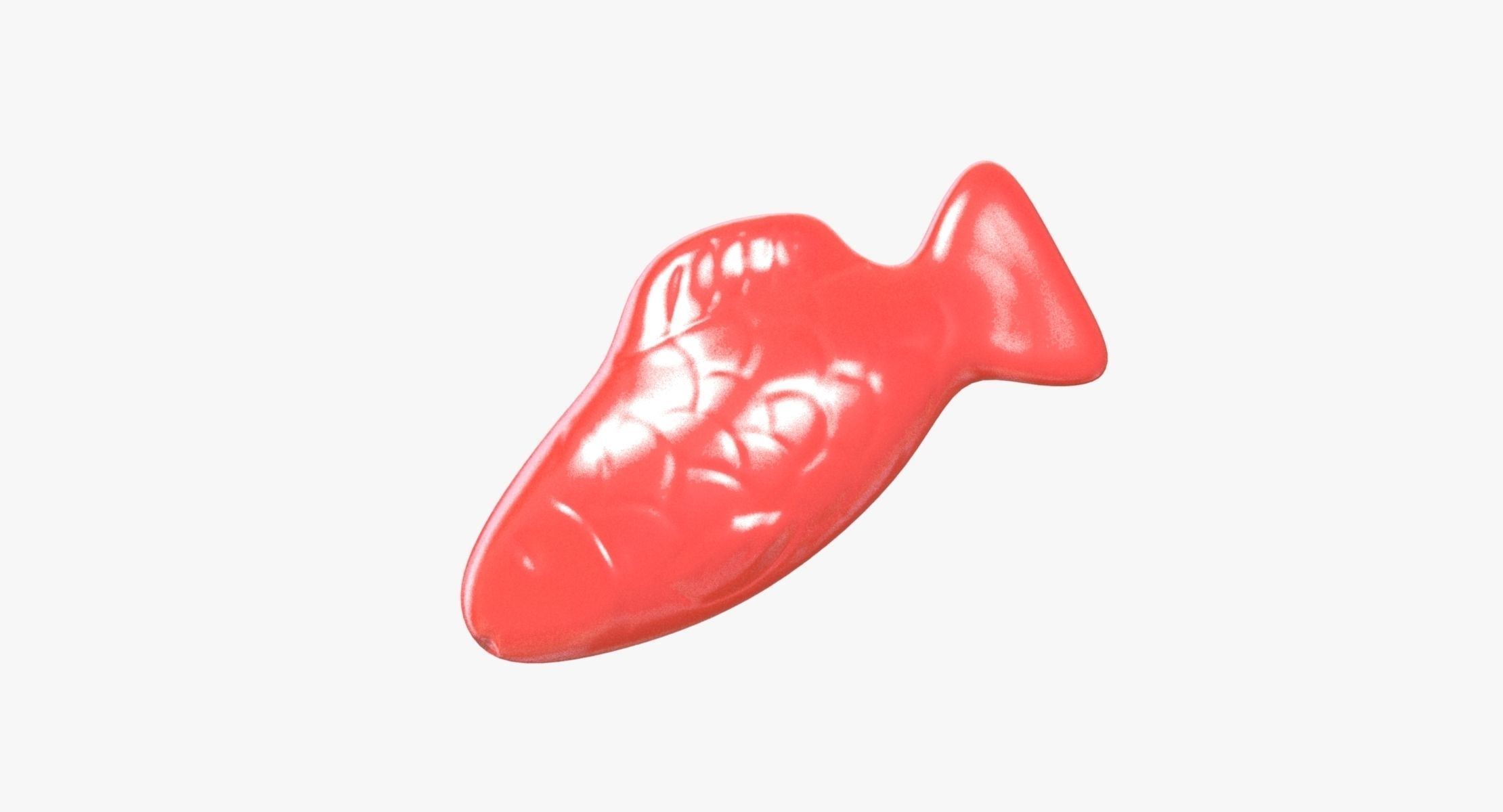 Swedish Fish Red model 3D model | CGTrader