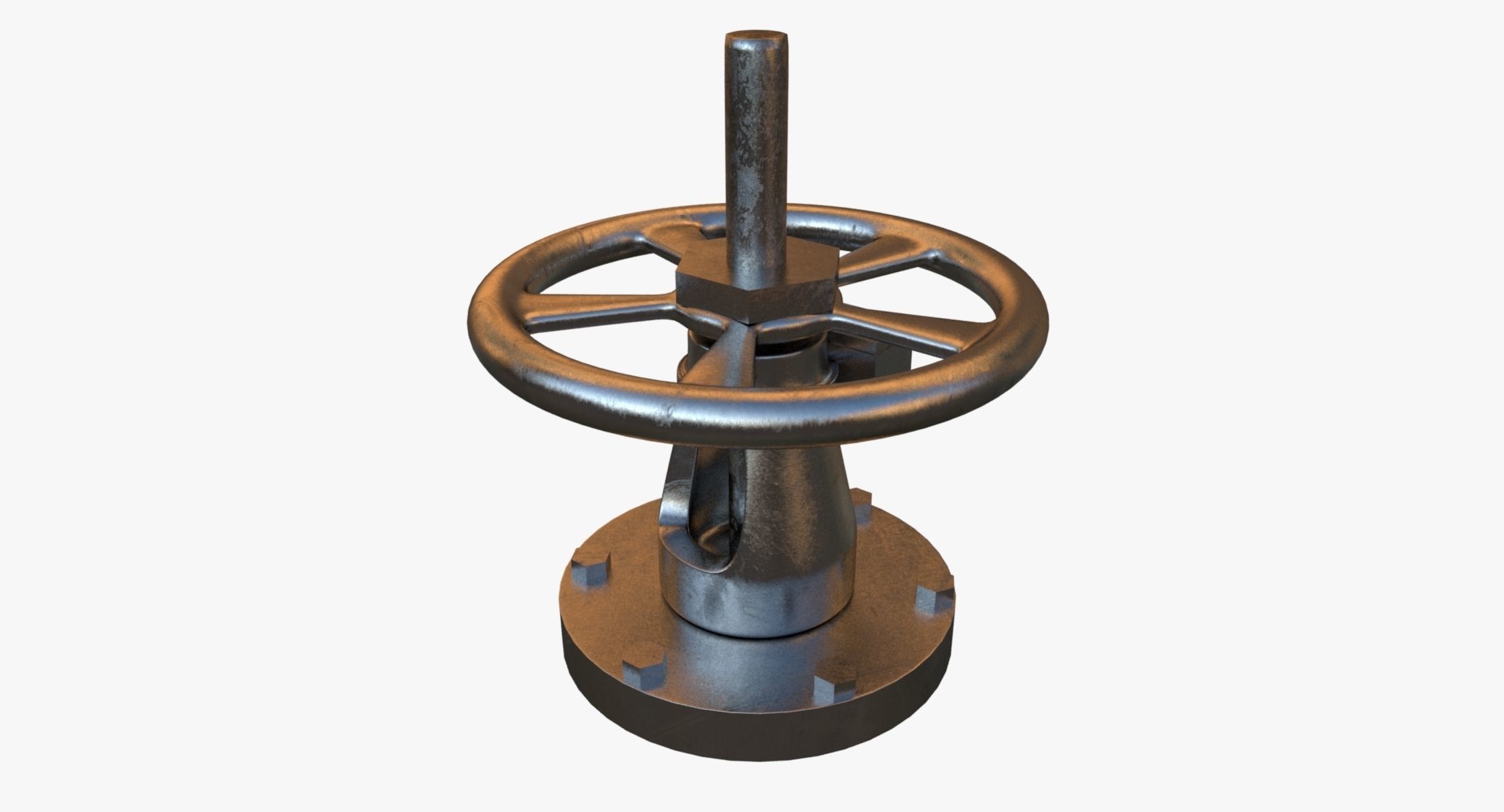 Steel Crank 3D model | CGTrader