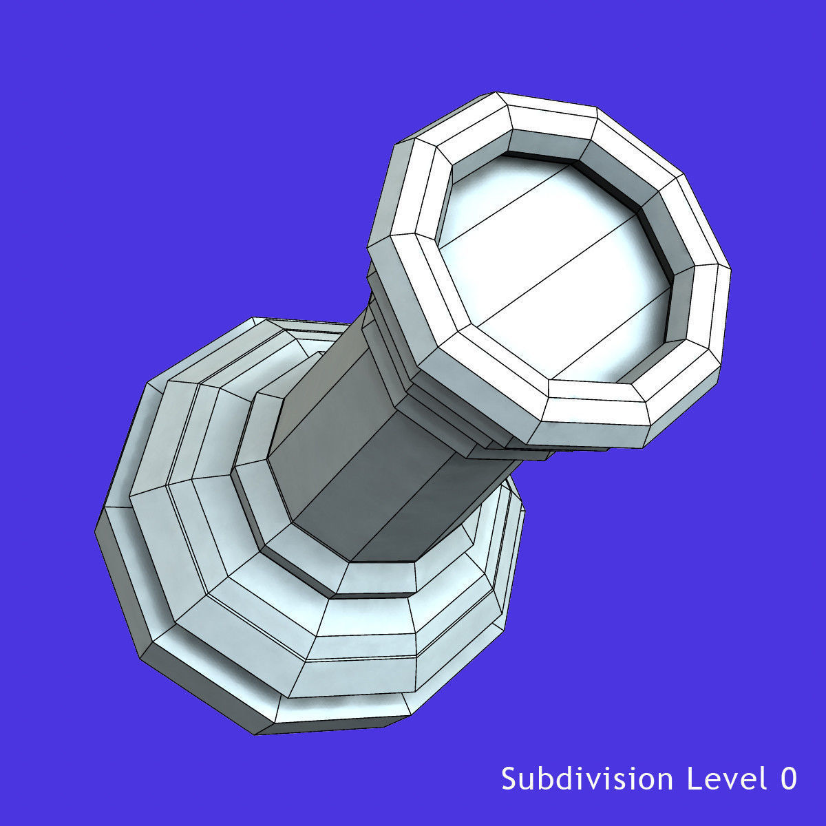 Rook Chess Pieces Glass 3D model | CGTrader
