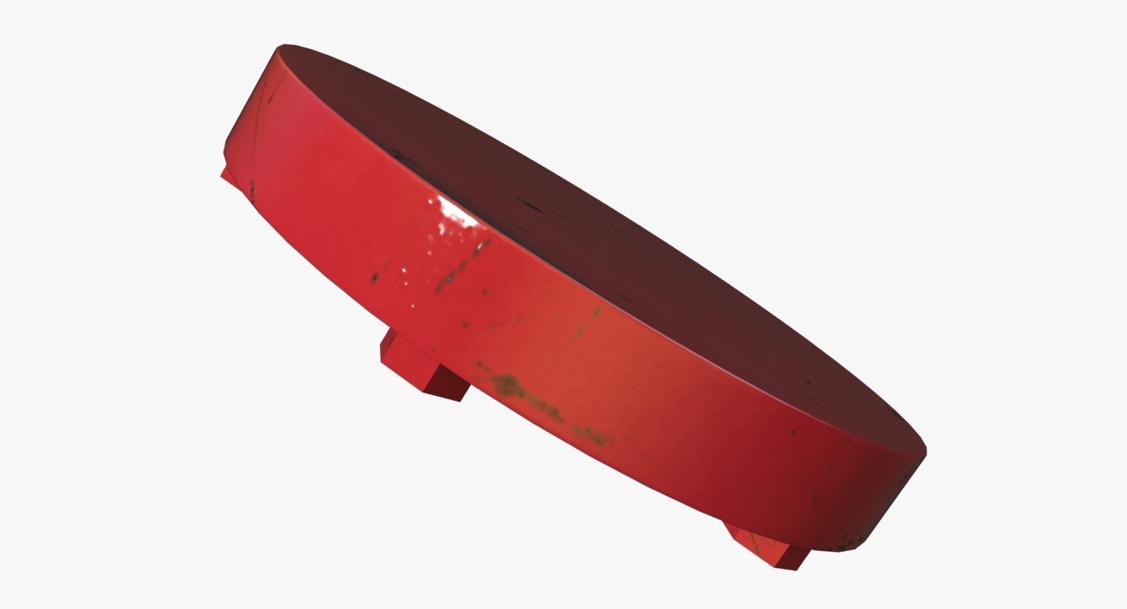 Red Painted Pipe Collection 3D model | CGTrader