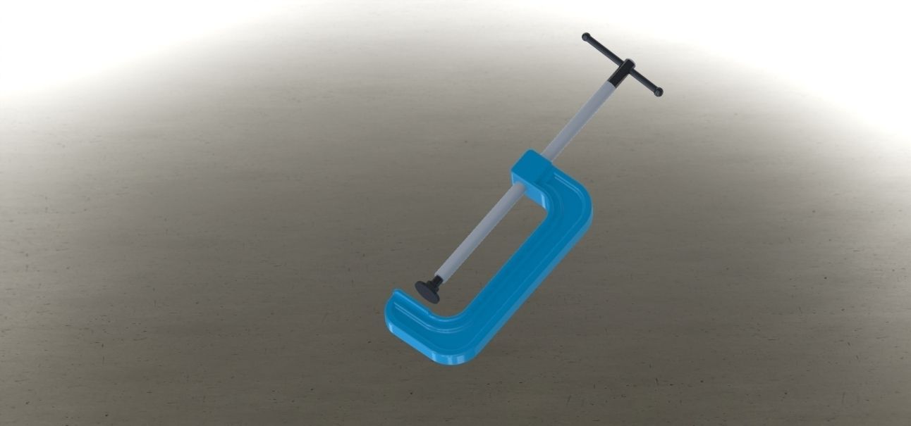 G clamp 3D model | CGTrader