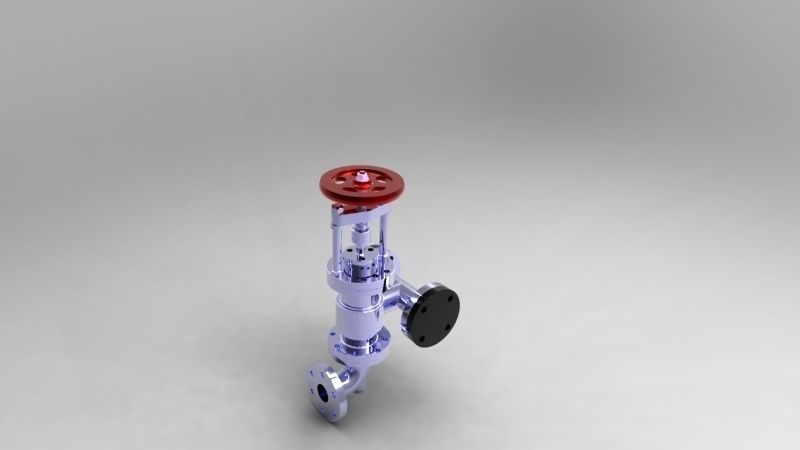 Feed Check Valve Assembly 3D model | CGTrader