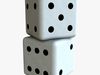 Realistic Dice 3D model | CGTrader