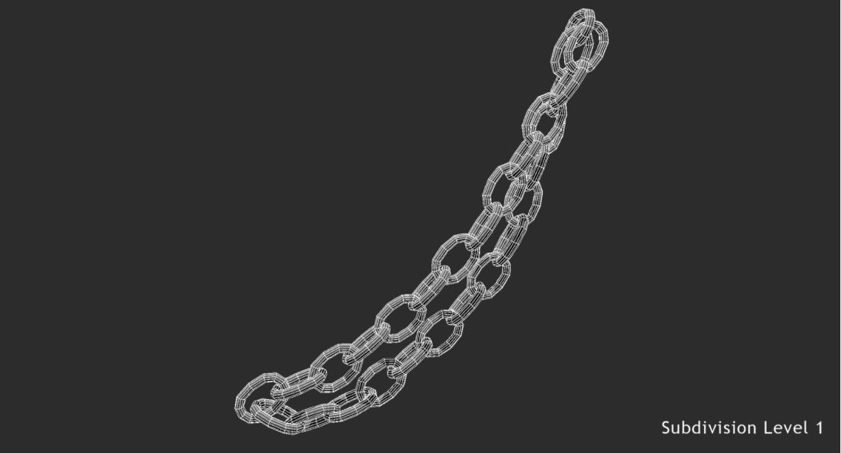 Realistic Metal Chain 3D model | CGTrader