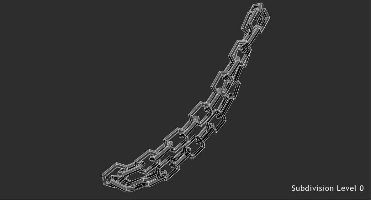 Realistic Metal Chain 3D model | CGTrader