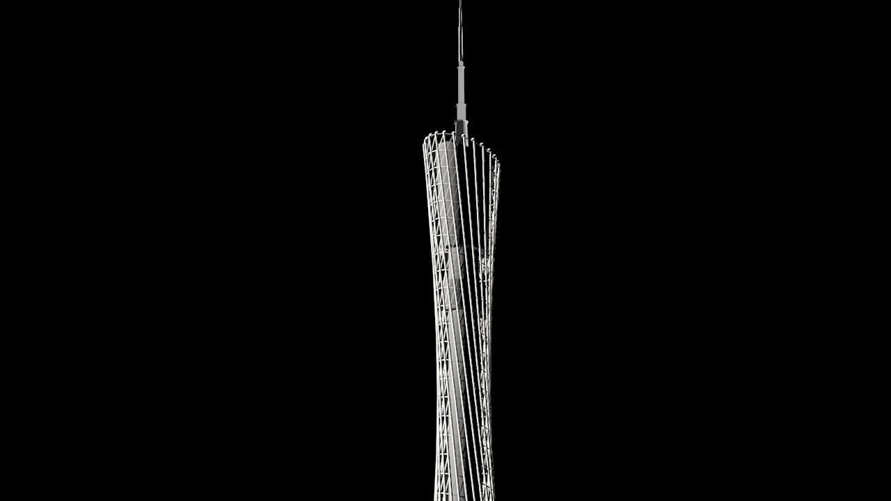 Canton Tower 3D model 3D model 3D printable | CGTrader