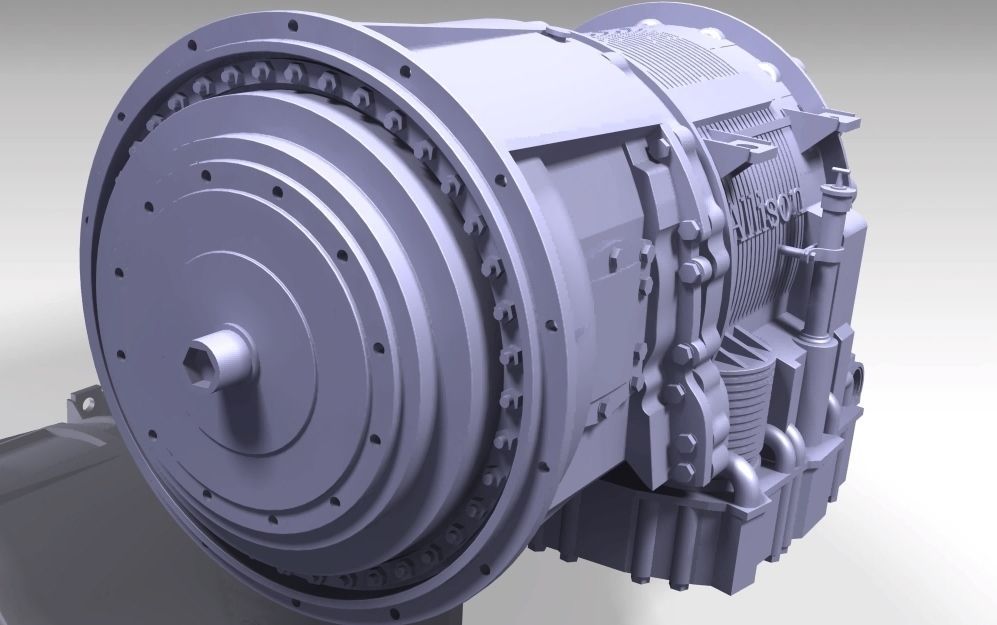 Allison 3200 SP Transmission free 3D model | CGTrader