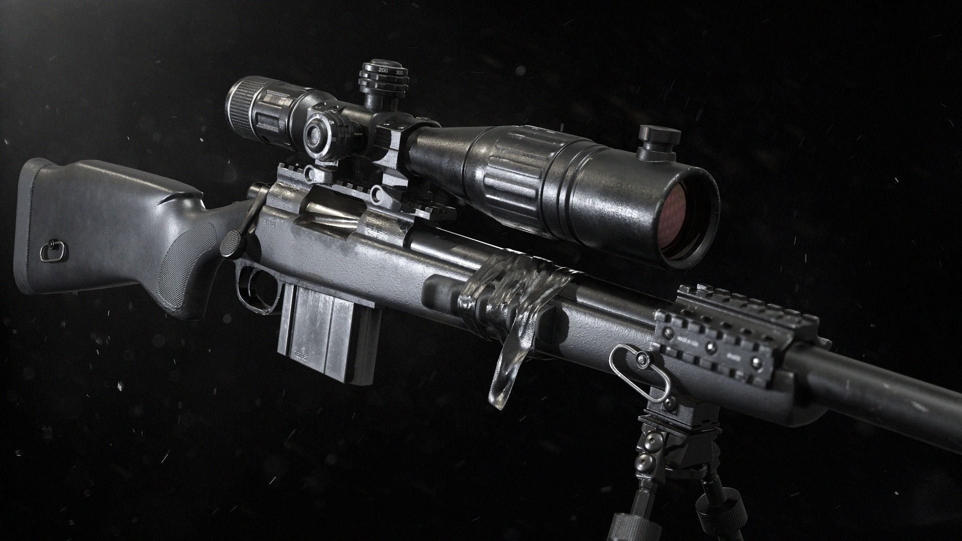 M40 Sniper Rifle - Mid Poly 3D model | CGTrader