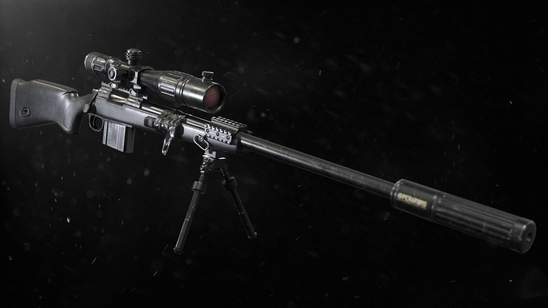 M40 Sniper Rifle - Mid Poly 3D model | CGTrader