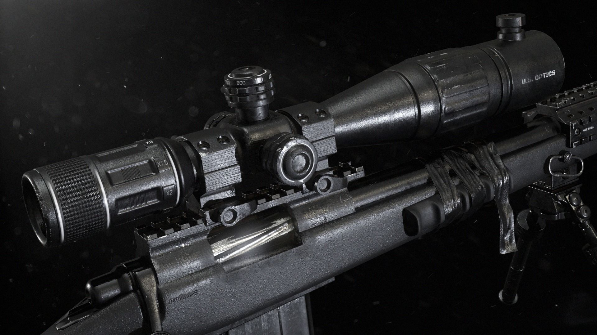 M40 Sniper Rifle - Mid Poly 3D model | CGTrader