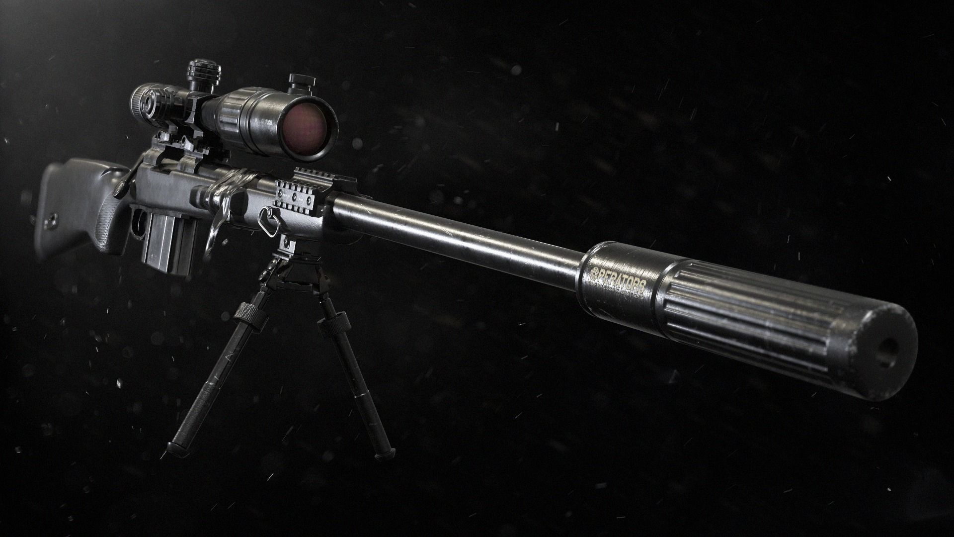 M40 Sniper Rifle - Mid Poly 3D model | CGTrader