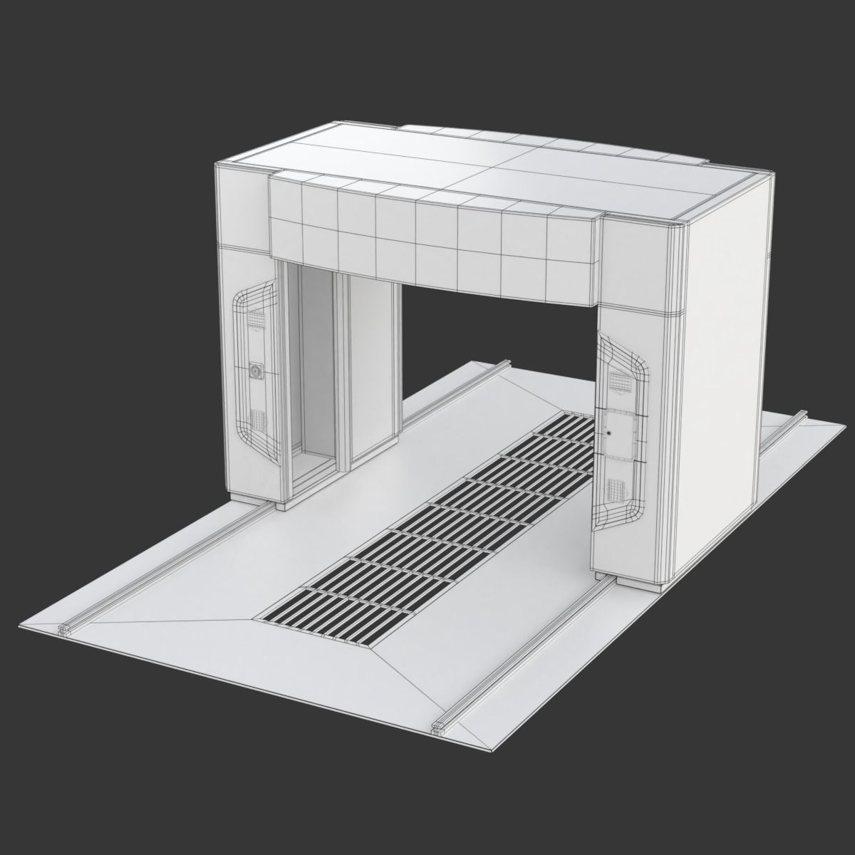 Car Wash 3D model | CGTrader