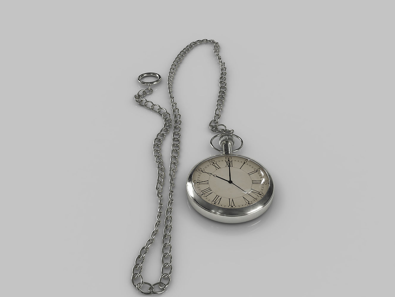 Pocket Watch free 3D model | CGTrader