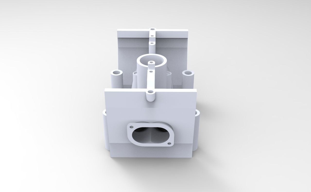 Car or Motorcycle Engine Cylinder Head 3D model 3D printable | CGTrader