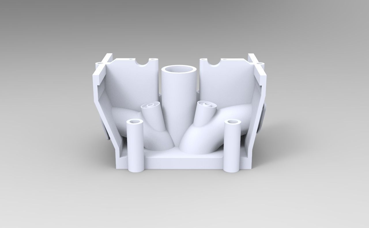 Car or Motorcycle Engine Cylinder Head 3D model 3D printable | CGTrader