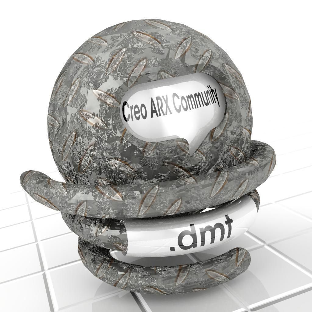 Creo Advanced rendering Extension ARX model ball free 3D model | CGTrader