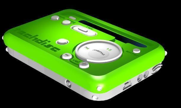 Mini disc player free 3D model | CGTrader