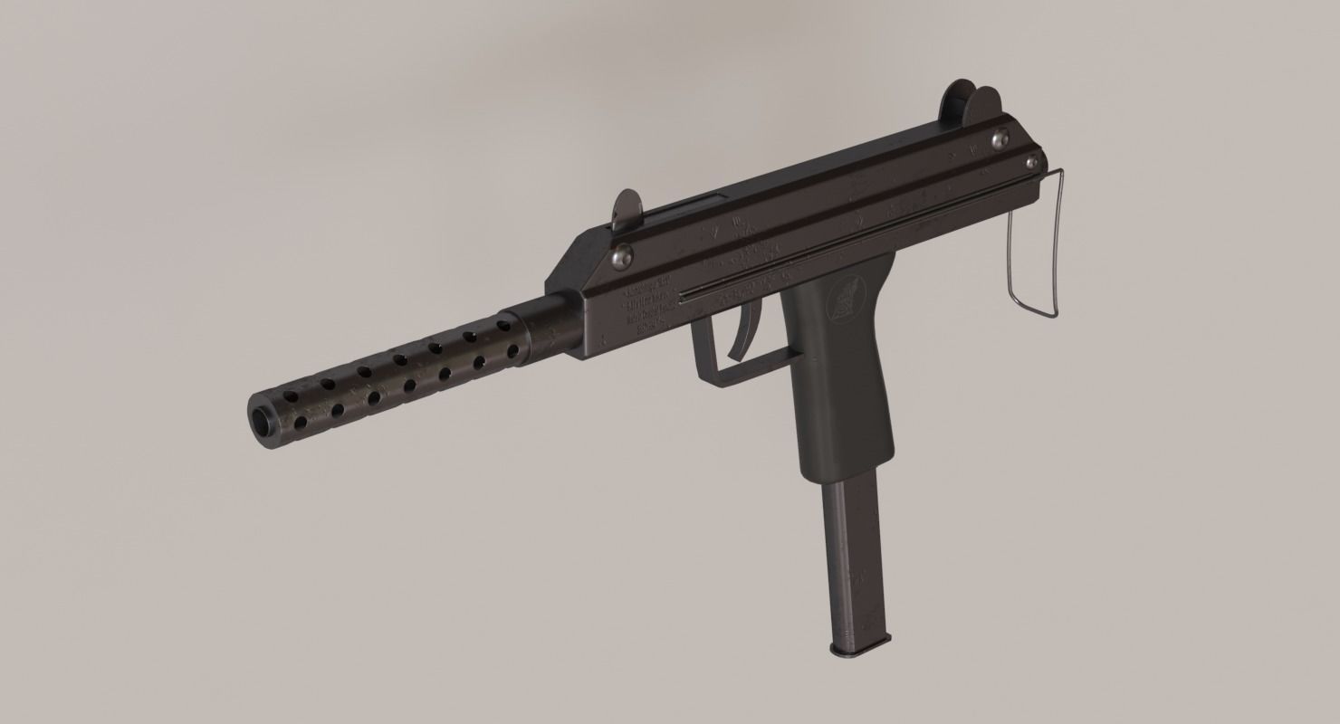 3D model Borz Sub-Machine Gun VR / AR / low-poly | CGTrader