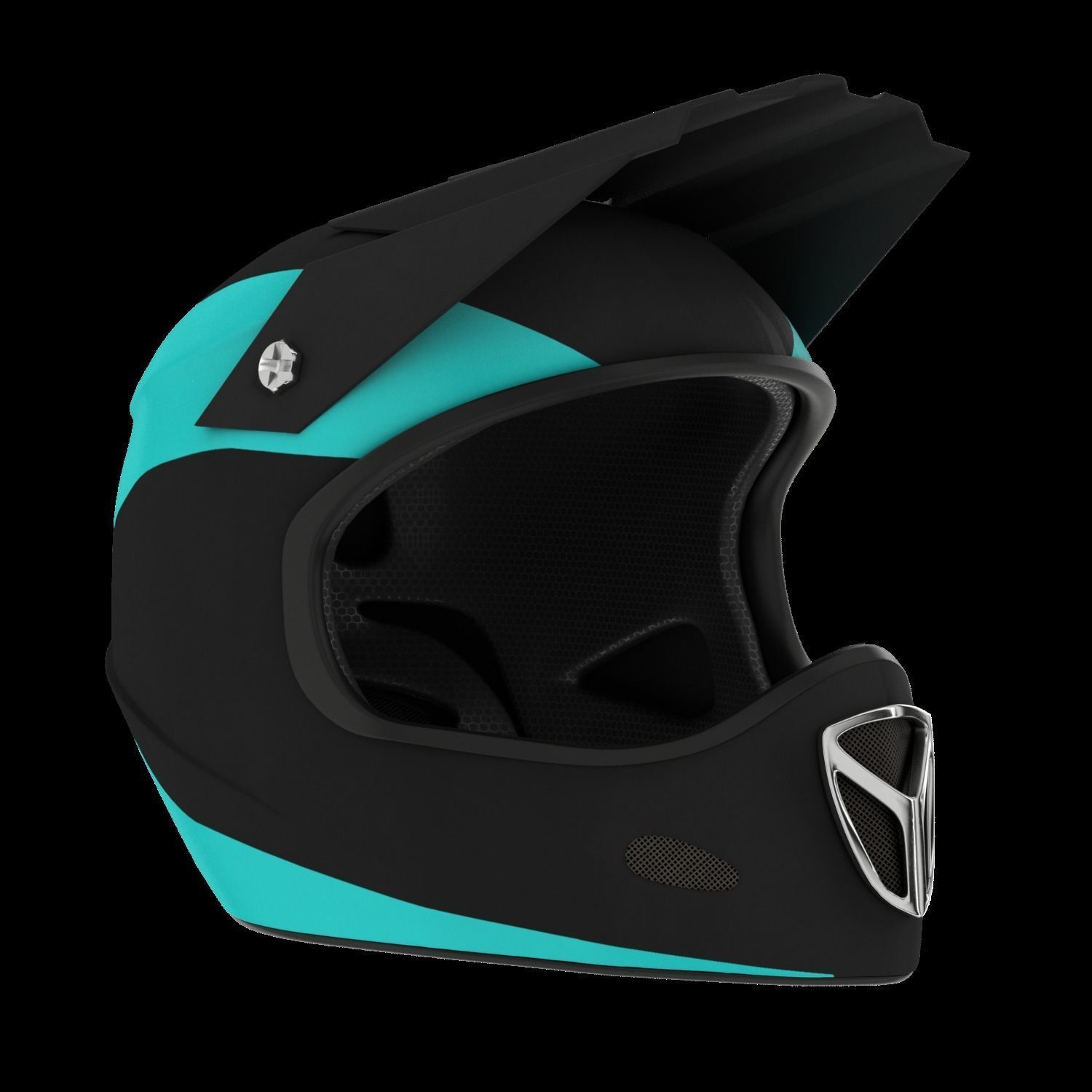 3D Model of Extreme Motor Fullface Helmet 3D model | CGTrader