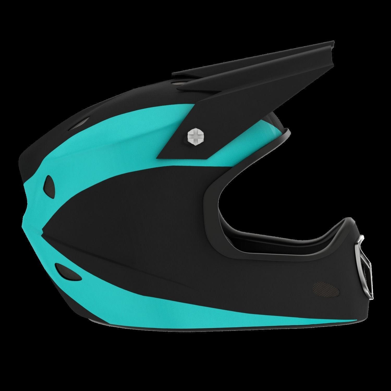 3D Model of Extreme Motor Fullface Helmet 3D model | CGTrader