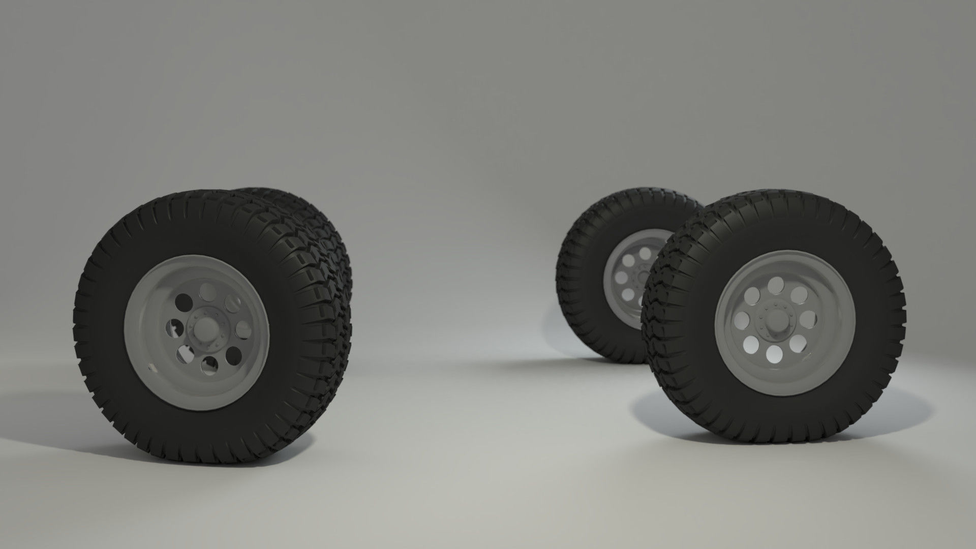 Wheel Rig 3D model rigged | CGTrader