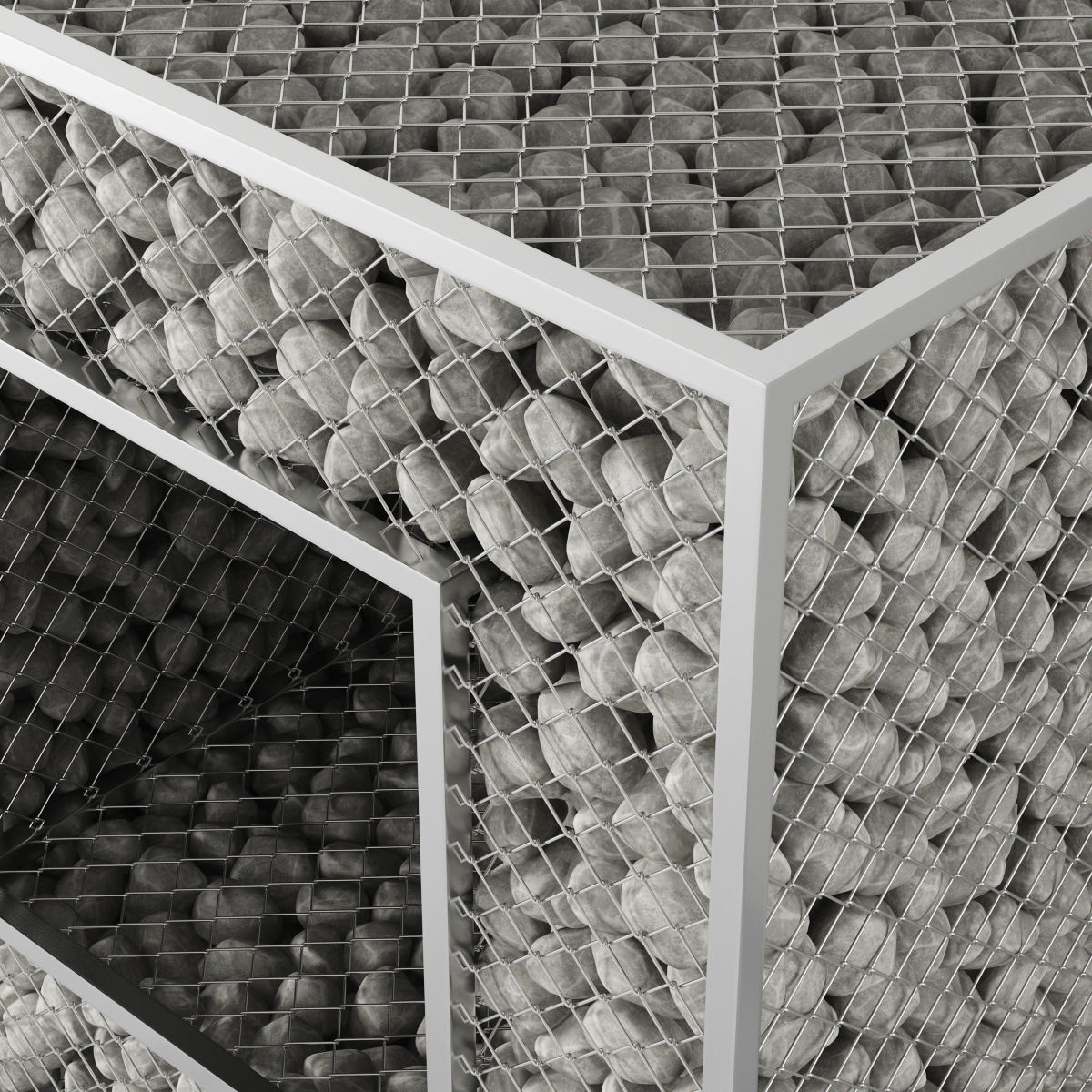 Gabion big n3 3D model | CGTrader