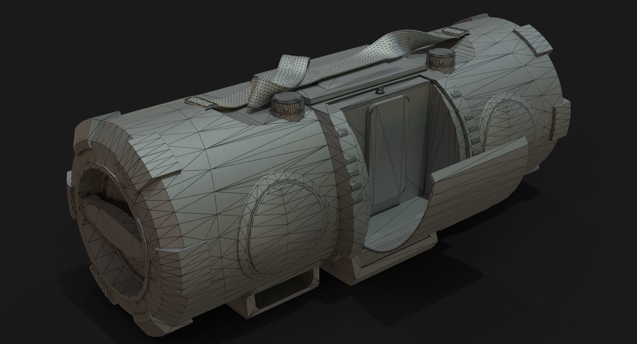 3D model BoomBox on the shoulder VR / AR / low-poly | CGTrader