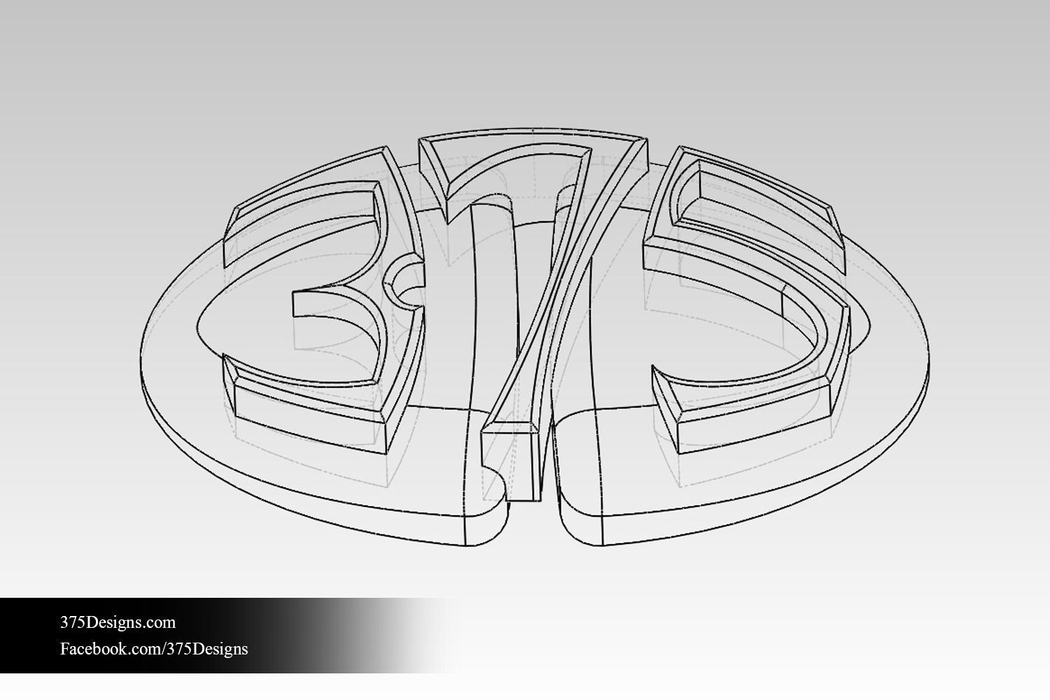 375Designs Paperweight free 3D model | CGTrader