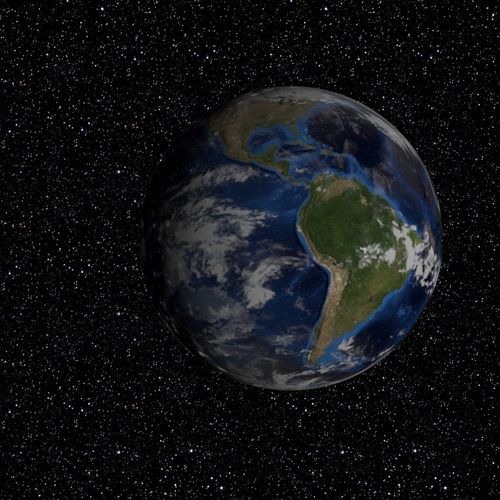 Earth from space 3D model | CGTrader